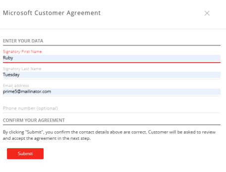 New Microsoft Customer Agreement (MCA) verification flow – AppXite