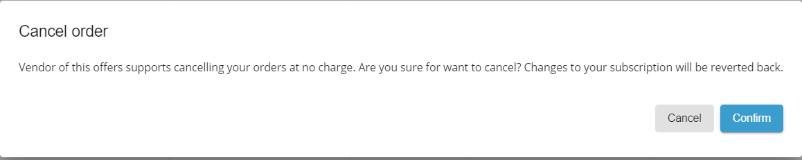 How to cancel and undo order?